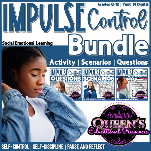 Self-Control | Impulse Control Activities | Scenarios | Self-Regulation ...