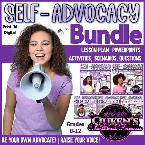 Self-Advocacy Bundle | Queen's Educational Resources