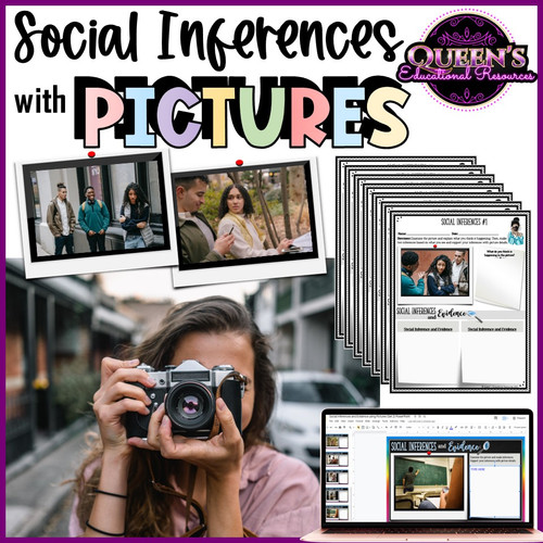 Social Inferences using Pictures Activity Worksheets | Queen's ...