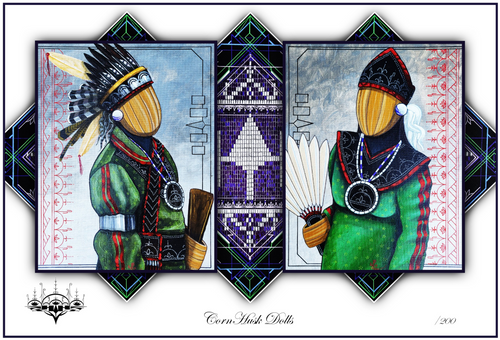 CornHusk Dolls | Brandon Lazore Art