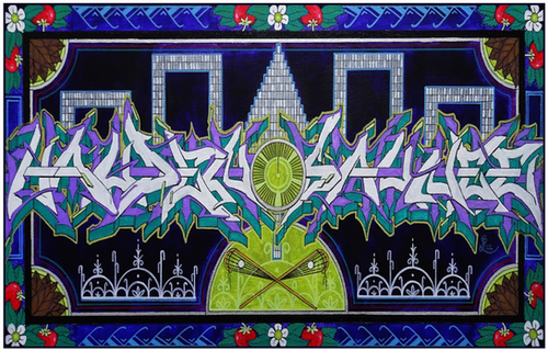 Haudenosaunee Wild Style | Brandon Lazore Art