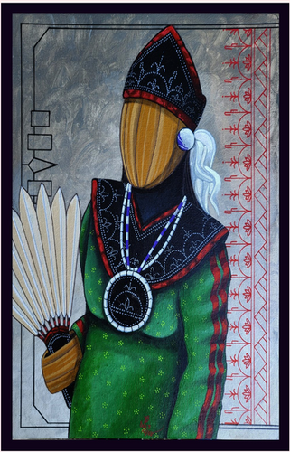 Corn Husk Women | Brandon Lazore Art