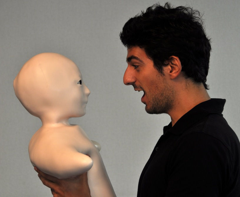 “Telenoid™ R1,” A portable teleoperated android robot