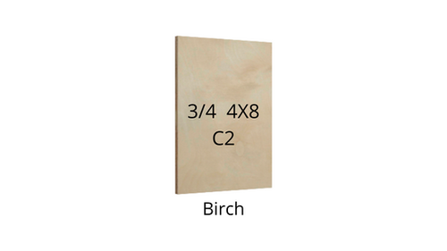 Triplay Birch 3/4 4X8 | Club Maderero