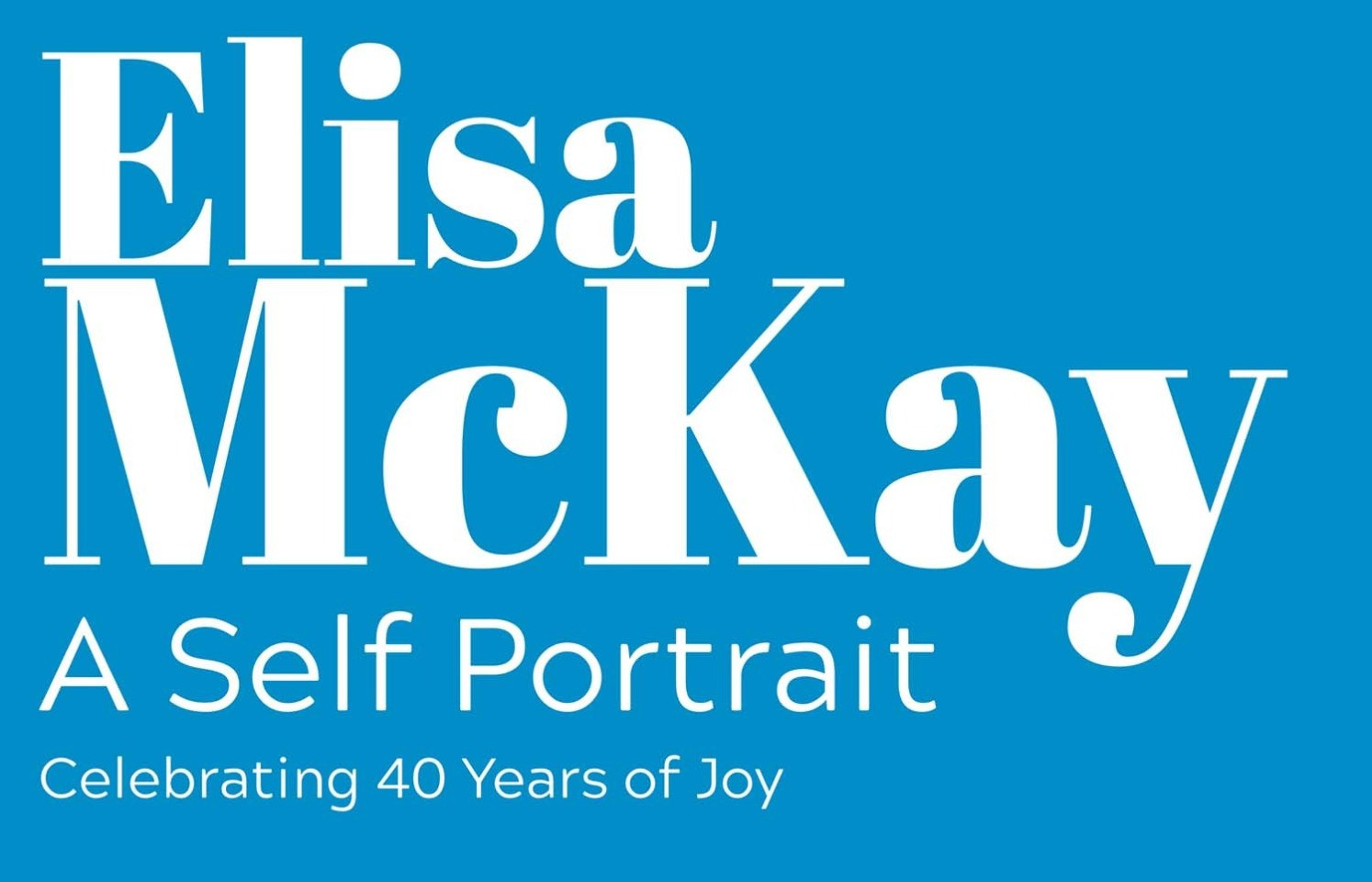 Elisa McKay - A Self Portrait | CMCArts