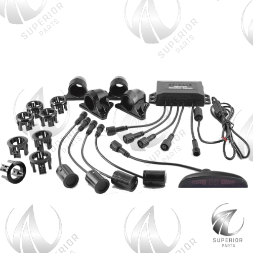 Brigade BS-4000W BackScan 12v/24v Ultrasonic Reverse Parking 4x Sensor ...