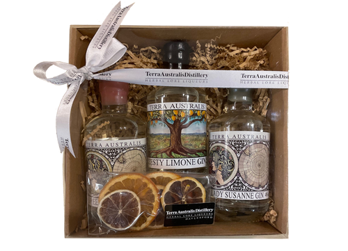 Mini Gin Gift Set - 3 Pack | Terra Australis Distillery and Herbal Lore ...