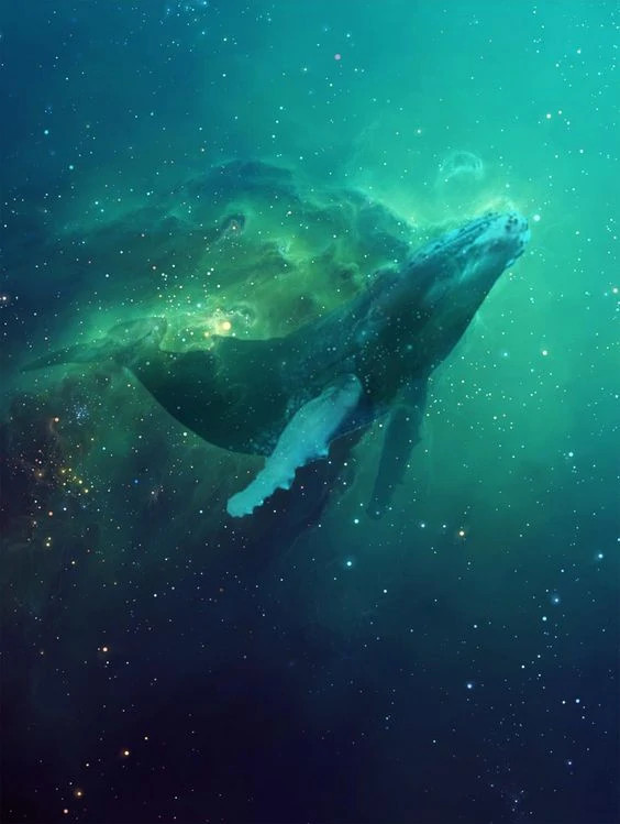 Space whale | Astronist mythology | Astronism.org