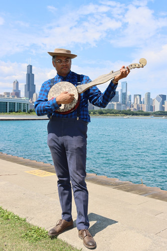 Dom Flemons “The American Songster” Limited Series Art Banjo | Menzies ...