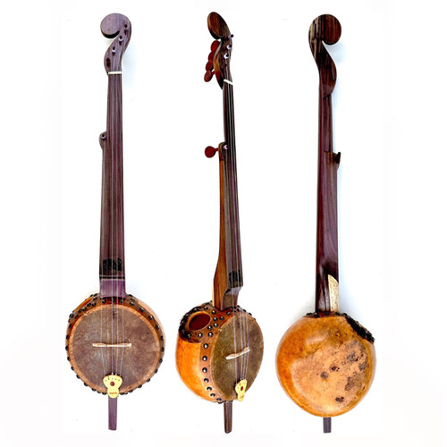 Blue Mahoe 5 String Gourd Banjo | Menzies Instruments