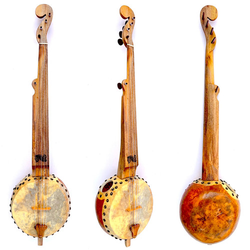 Moss Wood 5 String Gourd Banjo | Menzies Instruments