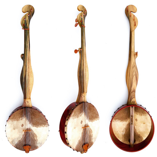 Blue Mahoe 5 String Tackhead Banjo | Menzies Instruments