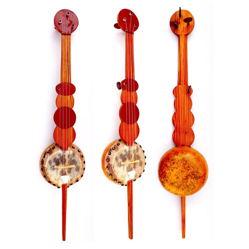 Old Southern Pine 4 String Art Banza | Menzies Instruments