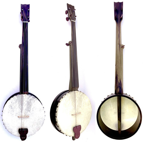 Blue Mahoe 5 String Tackhead Banjo | Menzies Instruments