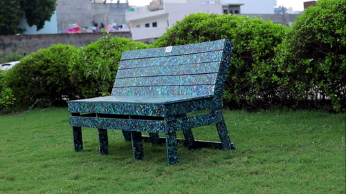 Re- Bench 1, Recycled Plastic Outdoor Bench | Econscious