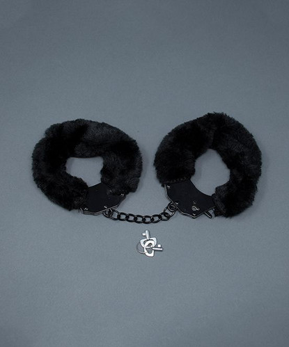 Trophy Boy Fuzzy Handcuffs | Torso