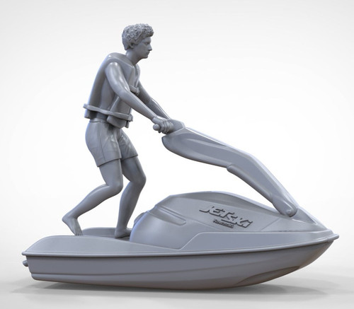 F17 Lifeguard with Jetski | Dockyard Models