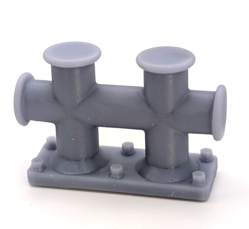 C01 "H" Bollard | Dockyard Models