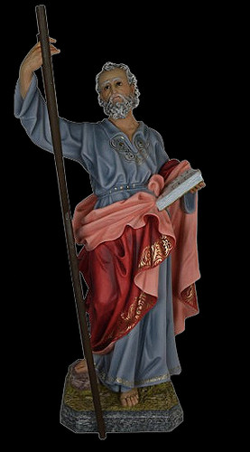 St. Andrew Statue | blackmonkrosaries