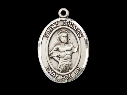 St Dismas Medal | blackmonkrosaries