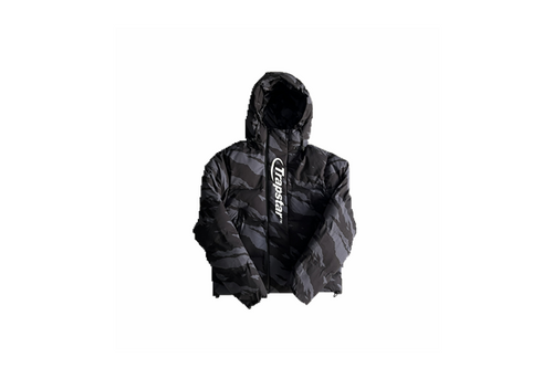 Trapstar Hyperdrive Technical Puffer Jacket - Black Tiger Camo | Prime ...