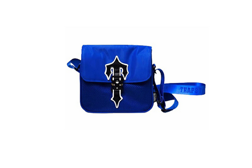 Trapstar Irongate T-Cross Body Messenger Bag 1.0 - Blue | Prime's Insoles