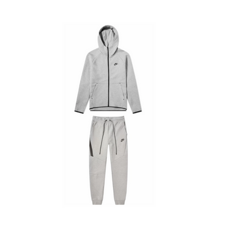 Nike Tech Fleece Tracksuit - Grey (Old Season) | Prime's Insoles