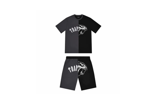 Trapstar Arch Shooters Shorts Set - Black / Grey / White | Prime's Insoles