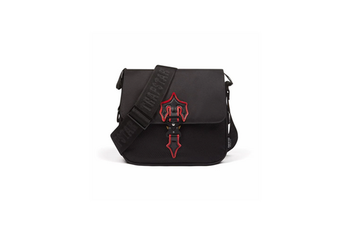 Trapstar Irongate T-Cross Body Messenger Bag 2.0 - Black / Red | Prime ...