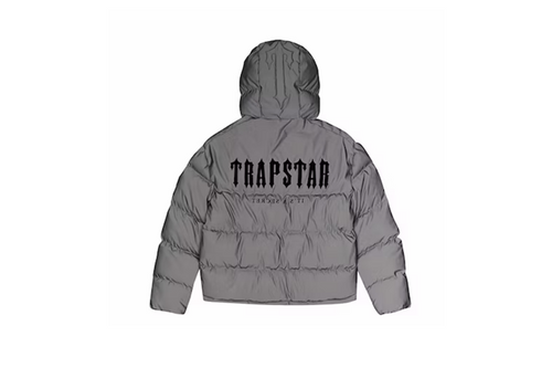 Trapstar Decoded Hooded Puffer Jacket 2.0 - Reflective | Prime's Insoles