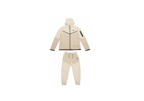 Nike Tech Fleece Tracksuit - Cream / Beach (New Season) | Prime's Insoles