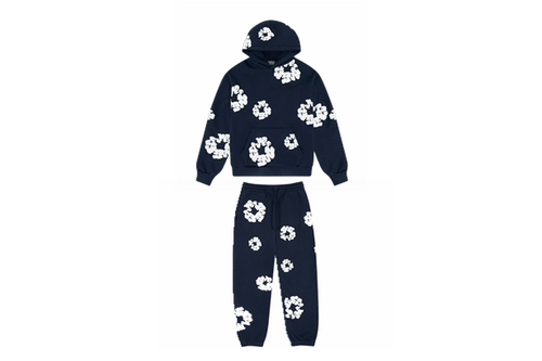 Denim Tears The Cotton Wreath Tracksuit - Navy | Prime's Insoles