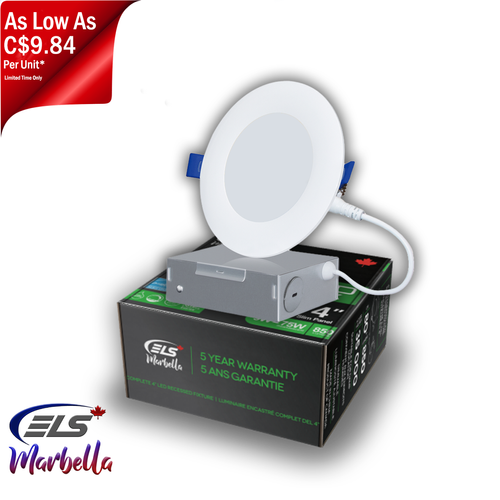ELS Canada - Marbella Series | Fine Down Light 850 LUMENS 8WATTS ...