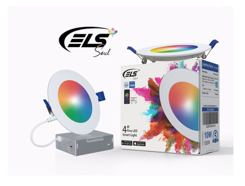 ELS Canada - Soul Series | 4" Smart RGBW LED Fine Recessed Downlight ...