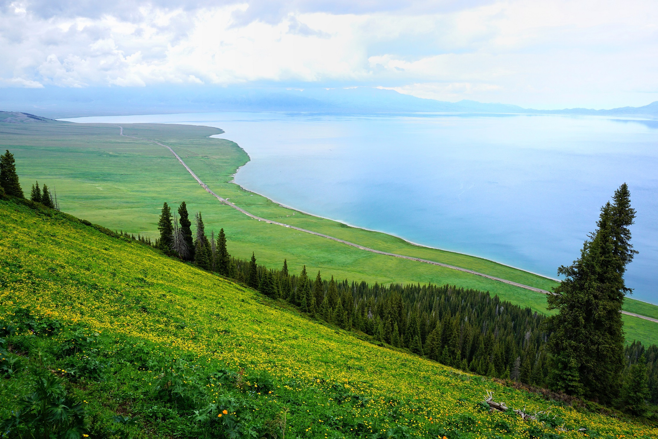Sayram Lake, China - Travel to the Silk Road Outpost