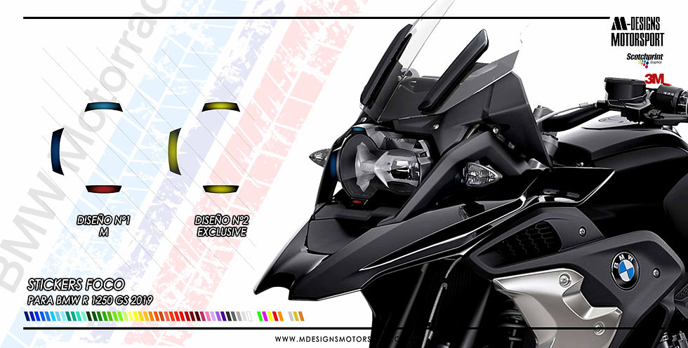 Stickers foco R1250GS | mdesignsmotorsport
