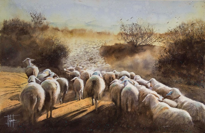Isabelle Estrade | Biennale Aquarelle Brioude