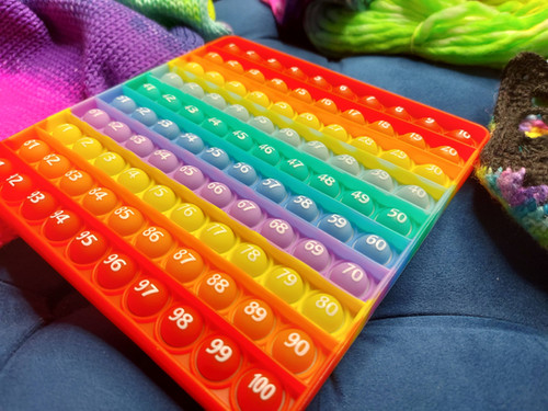 Bubble Popper Round Counter | Republic of Yarnia