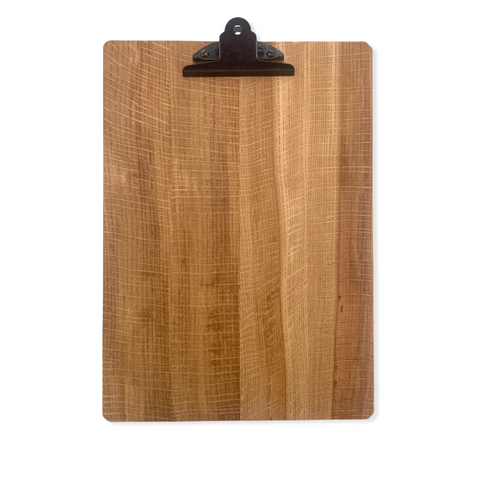 Klemmbrett aus Eiche | Truseshop
