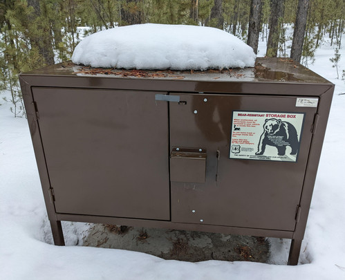 Bear Food Storage Box | Wildlife Restoration Foundation