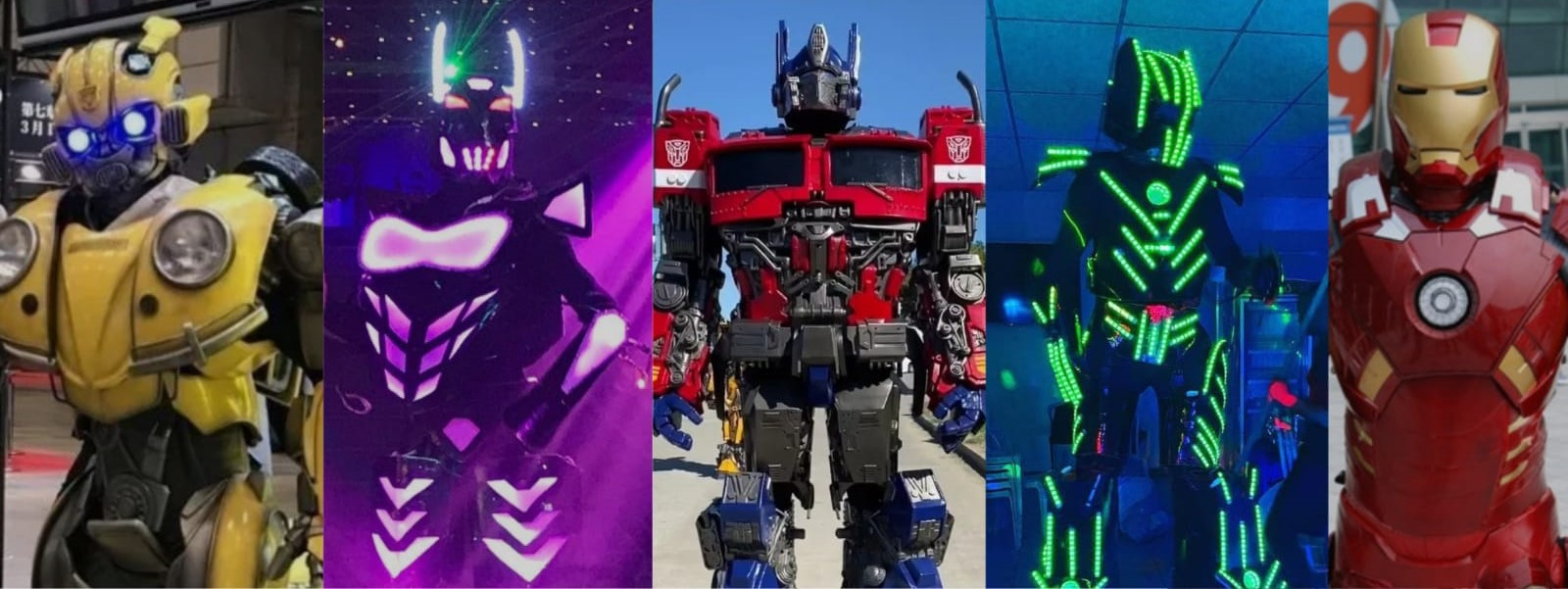 Comprar Robô de led Megatron | Cybertron Cosplay | Robo de led comprar
