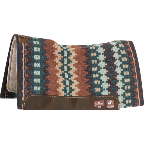 Classic Equine 1" ZONE 34" x 38" Pad - Slate Latte | Rodeo Dawg