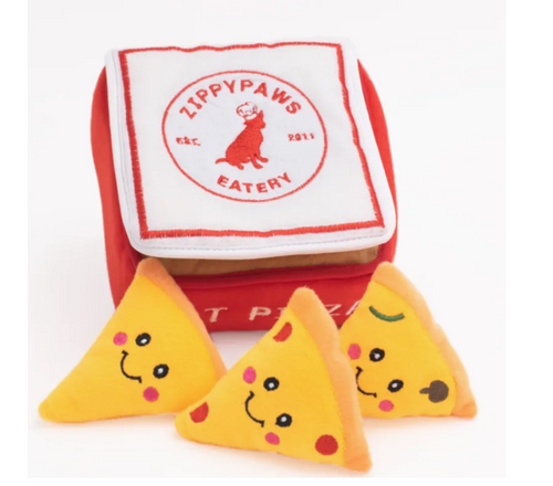 Zippy Paws Pizza Burrow Box | Rodeo Dawg