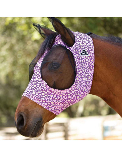 PC Lycra Fly Mask - Daisy | Rodeo Dawg