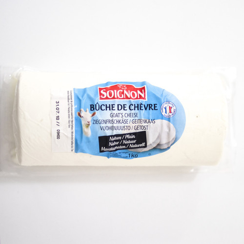 SOIGNON France Un-ripened Goat Cheese Log – Plain (1kg) | KING RISE ...