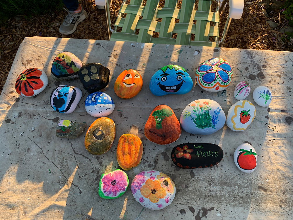 Rock Painting Evening