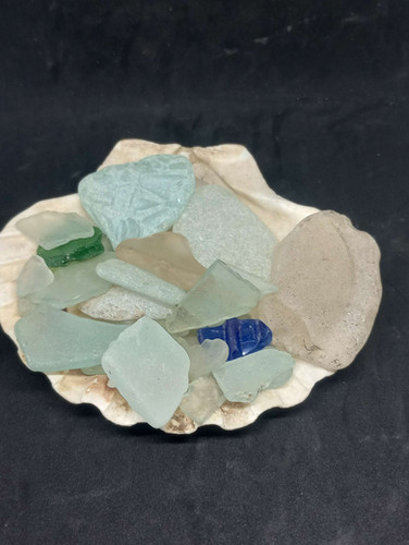 Shell Full of Scottish Sea Glass | The Stone Circle