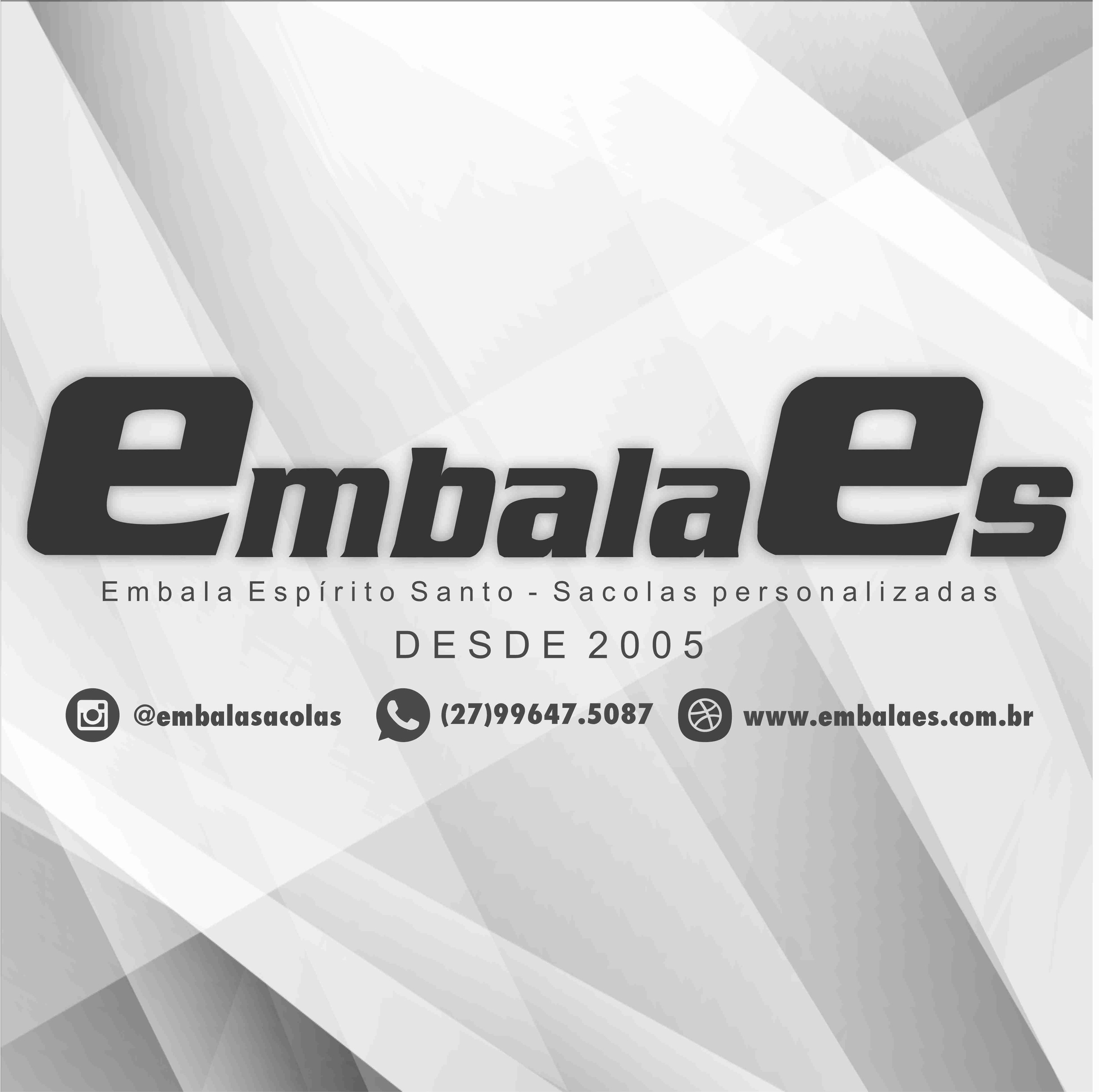 Embala Espírito Santo Sacolas Plástica Personalizada | sacolas ...