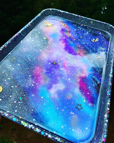 Galaxy tray (B-grade) | SheResinates