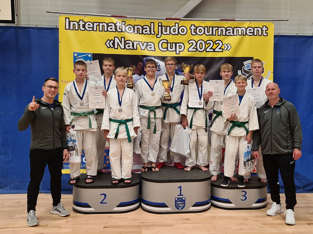 Olümpiko noored Narvas võistlemas